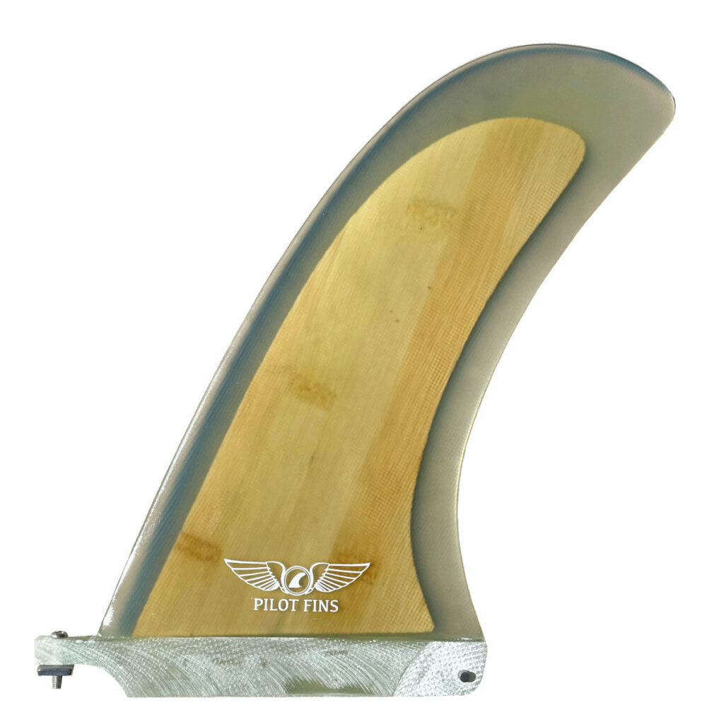Pilot Fins – 10″ Keel Fin – Wood - Pilot Fins
