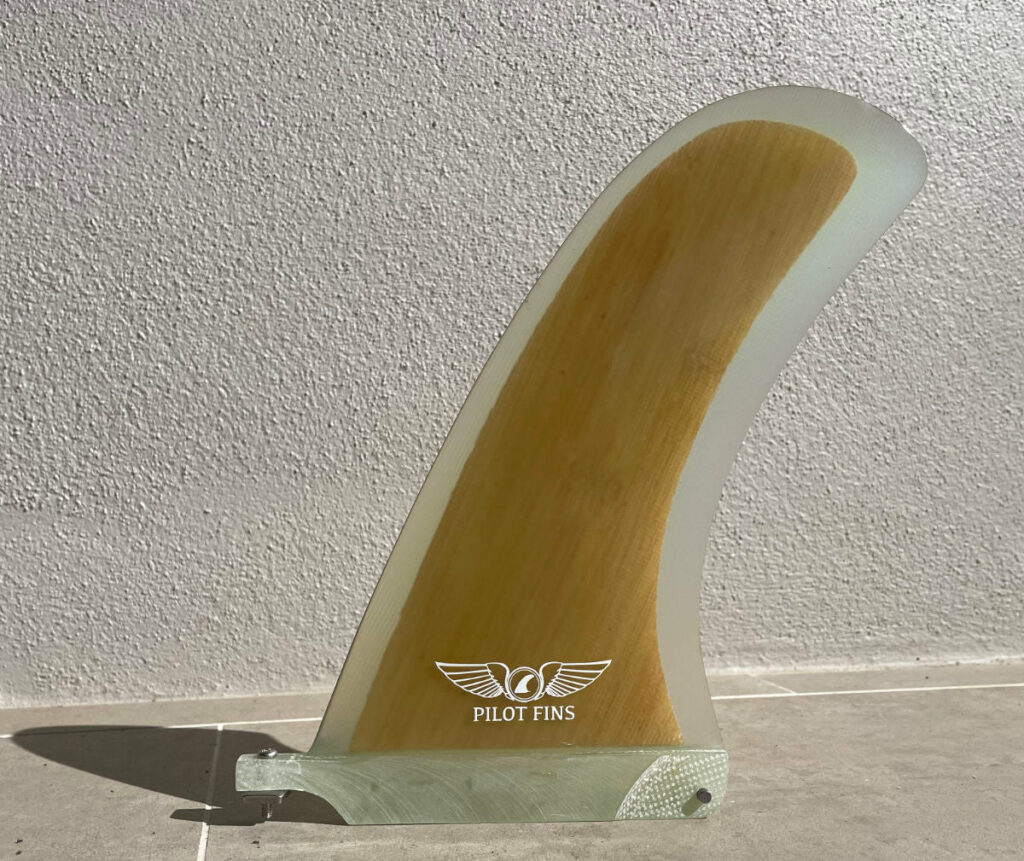 Pilot Fins – 9″ Keel Fin – Wood - Pilot Fins
